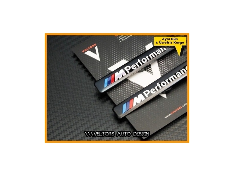 BMW M Performance Logo Amblem Seti