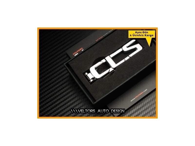 Mercedes CLS Class Serisi Logo Amblem Özel Krom CLS Anahtarlık