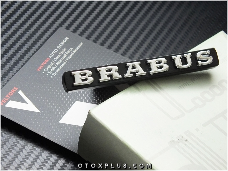 Mercedes GT GTR GTS BRABUS Ön Izgara BRABUS Logo Amblem