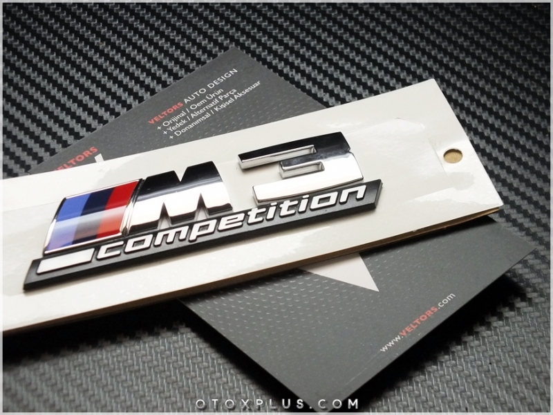BMW M3 Competition M3 Logo Amblem Seti