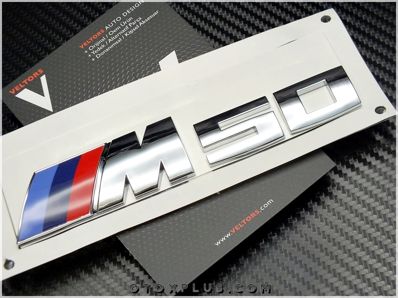 BMW M50 / M 50 Bagaj Yazı Logo Amblem