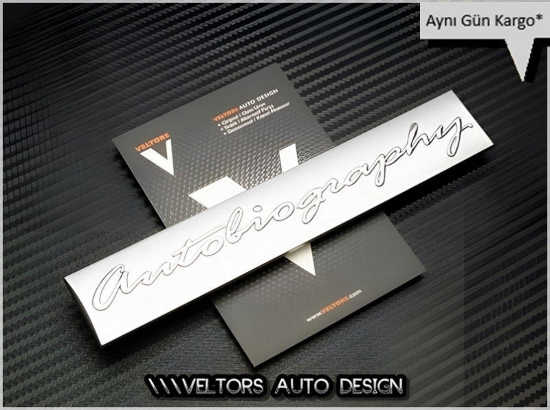 Range Rover Autobiography Logo Amblem