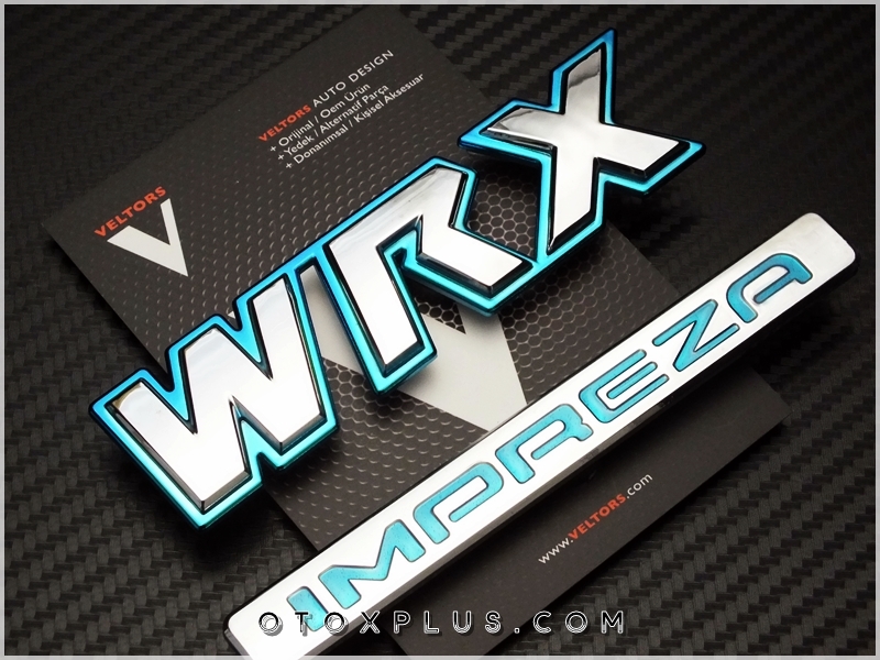 Subaru Sti WRX IMPREZA Logo Amblem Seti