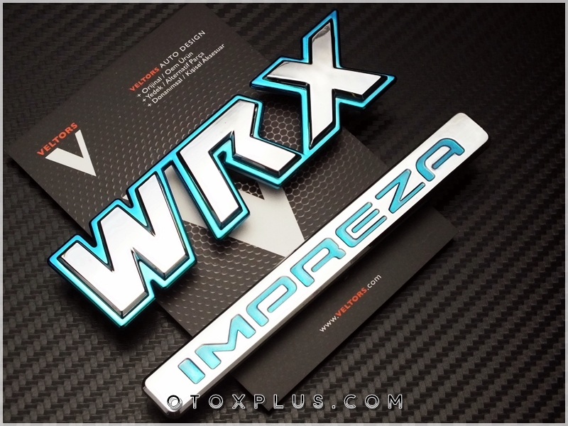 Subaru Sti WRX IMPREZA Logo Amblem Seti